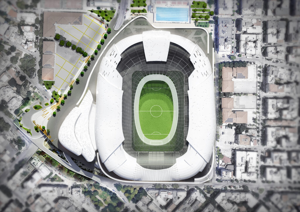 PAOK FC NEW STADIUM, TOUMPA, THESSALONIKI, GREECE – A&S ARCHITECTS