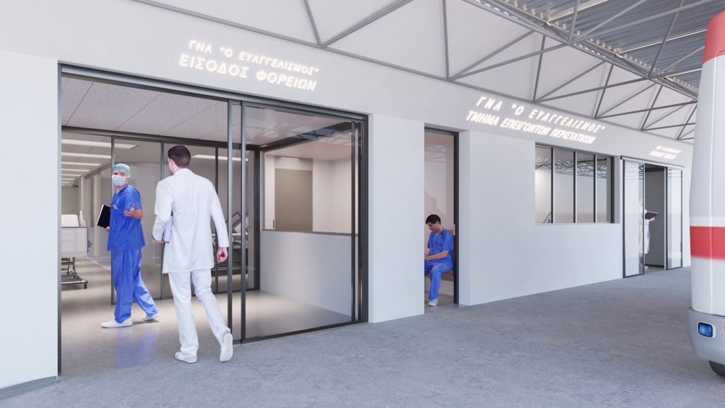 ΓΕΝΙΚΟ ΝΟΣΟΚΟΜΕΙΟ ΑΘΗΝΩΝ «Ο ΕΥΑΓΓΕΛΙΣΜΟΣ» – A&S ARCHITECTS